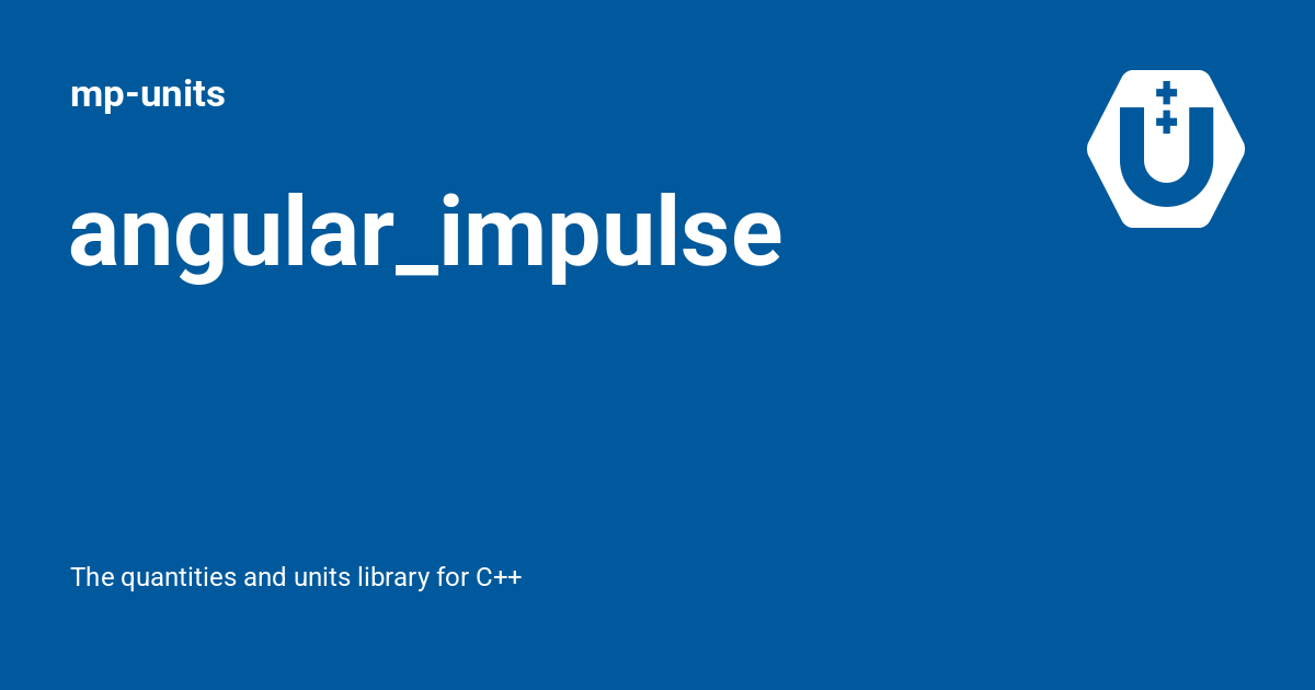 angular_impulse - mp-units